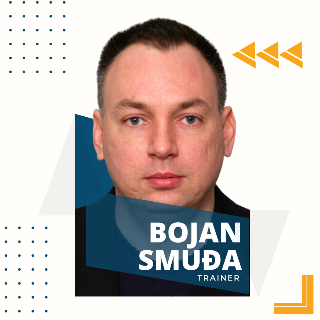 Bojan Smudja - Trainer